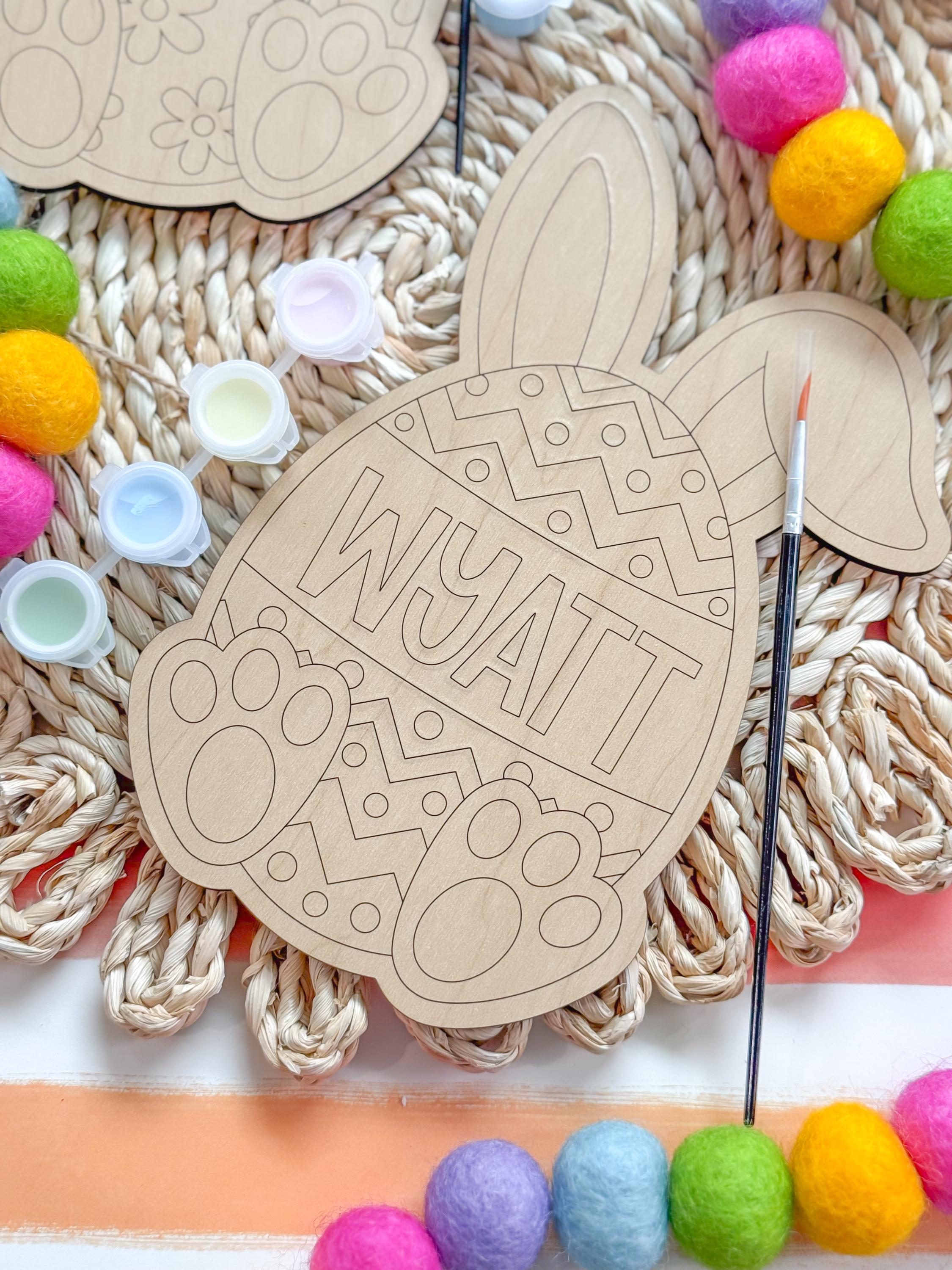 Easter Personalized Painting Kit | Easter Basket Stuffers | Easter Gift ...