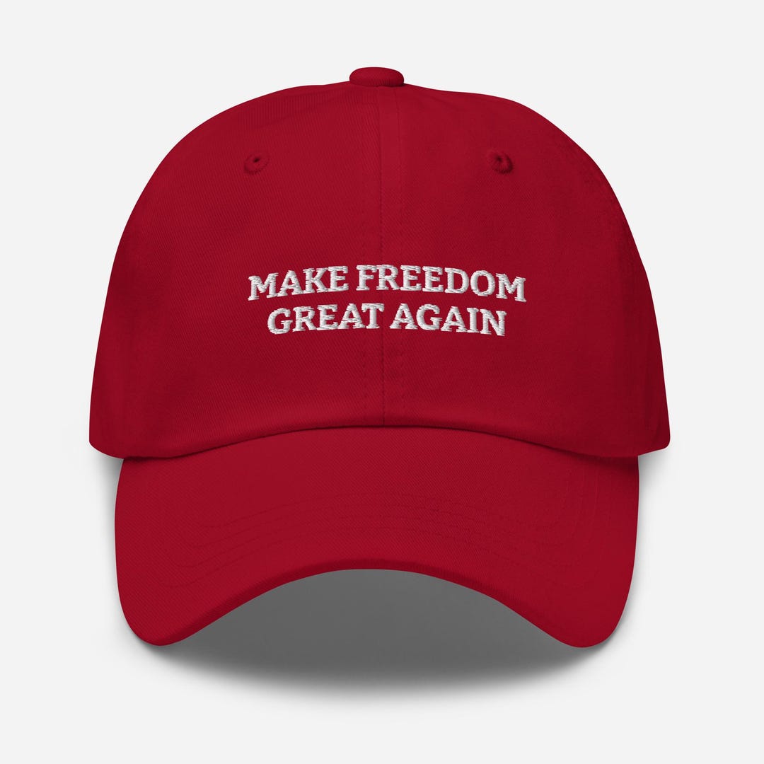 Make Freedom Great Again Donald Trump 2024 Inspired Patriotic Hat ...