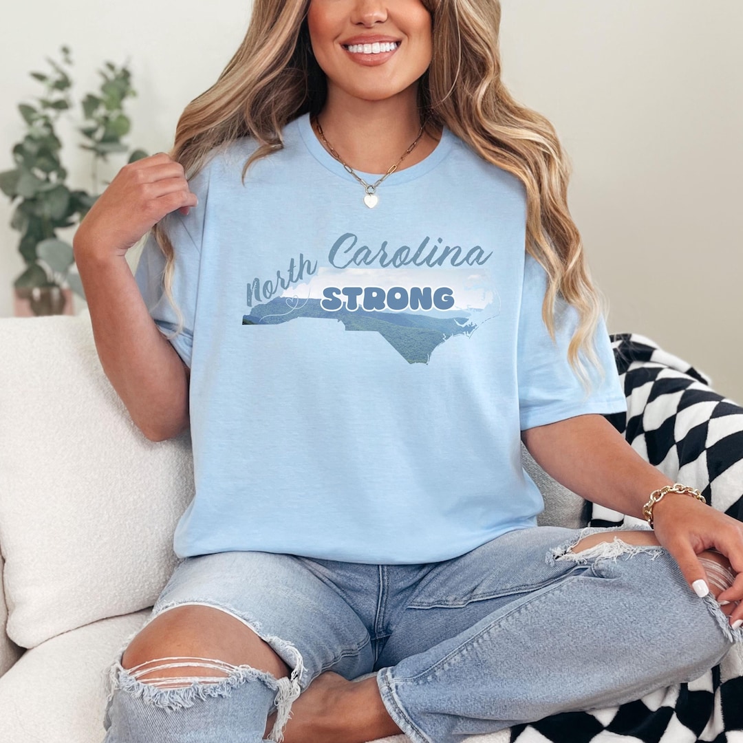North Carolina Strong Shirt | Support WNC Tee | Hurricane Helene Relief ...