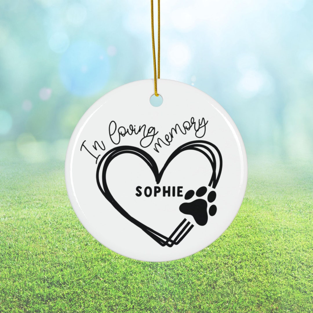 In Loving Memory Pet | Dog Memorial | Pet Bereavement | Gift for Pet ...