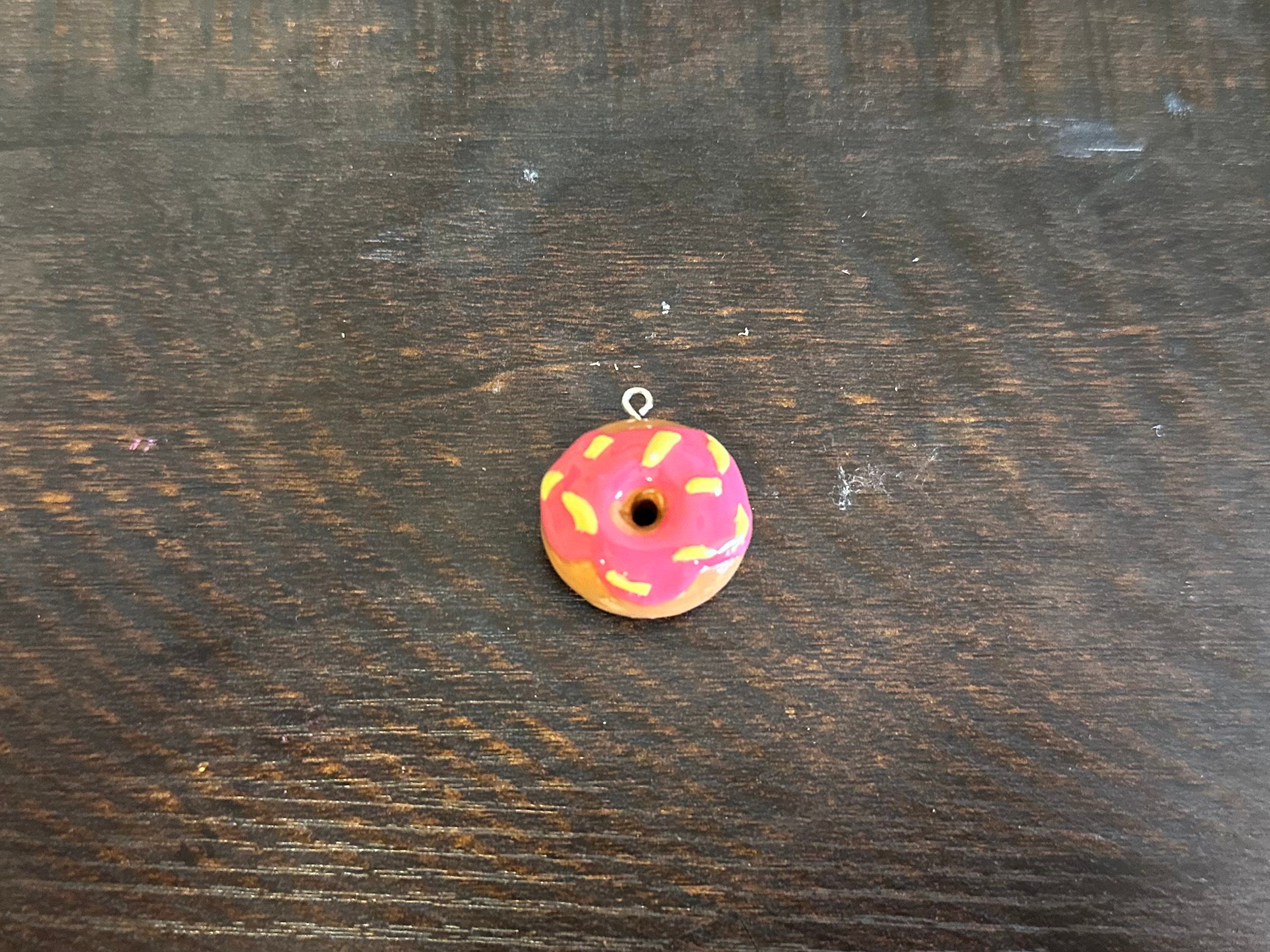 Donut or Doughnut Sweet Treats Collection Ornament, Key Chain, Clasp ...
