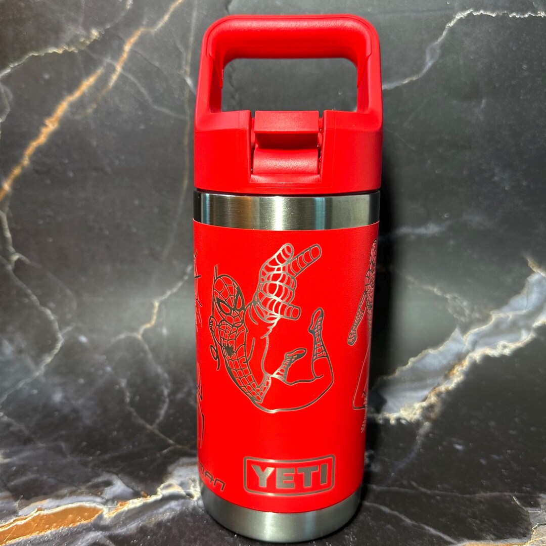 Spiderman Engraved Tumbler | Yeti Rambler or Stanley Iceflow | 12 Oz ...
