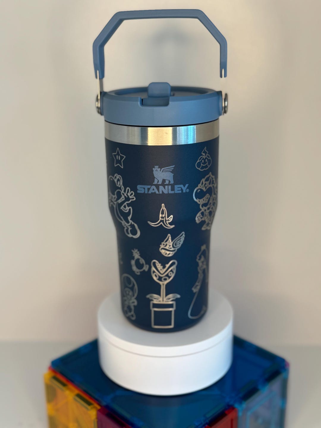 Super Mario Engraved Tumbler | Yeti or Stanley | 12oz 14oz 18oz 20oz ...