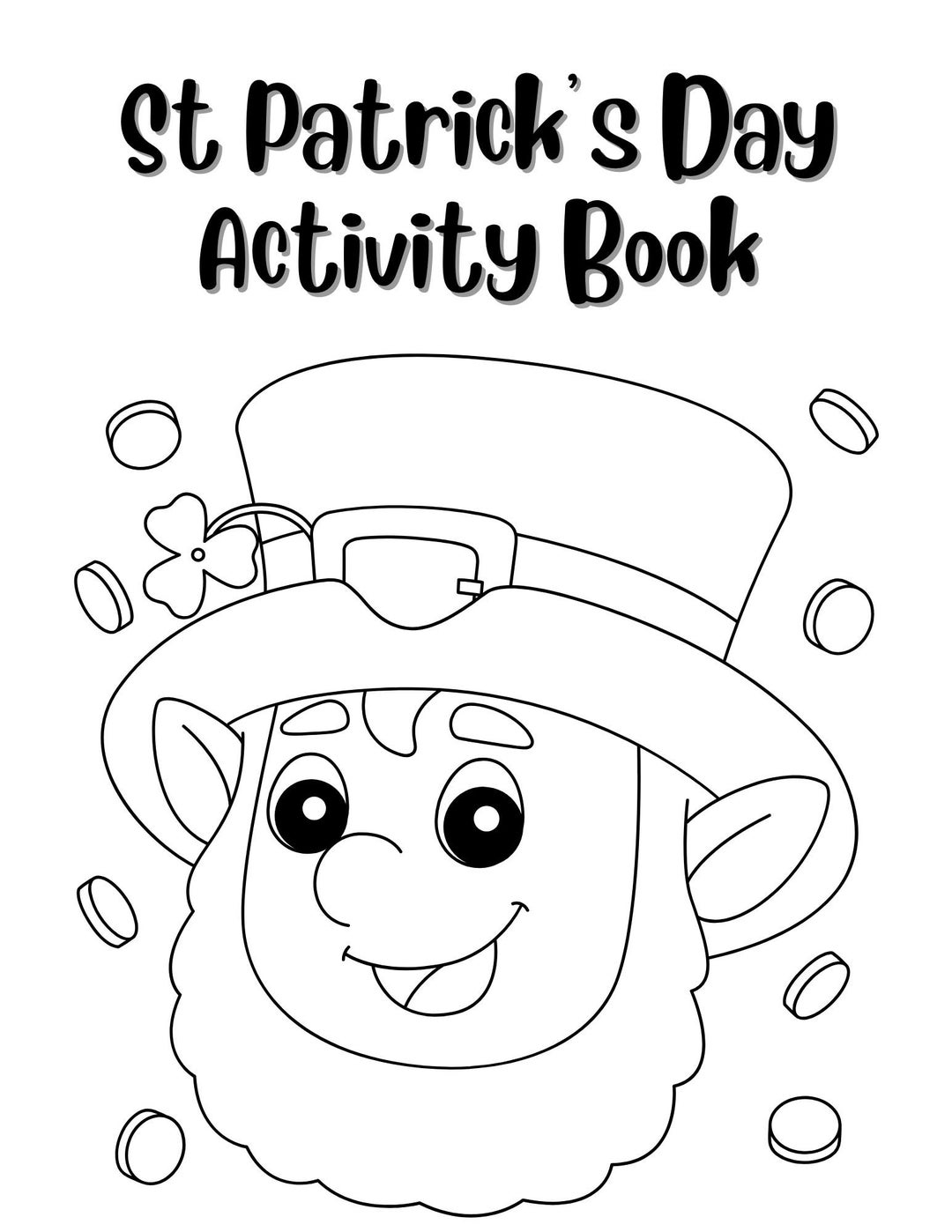 Lucky Learners St. Patrick's Day Activity Book Fun for All Ages - Etsy