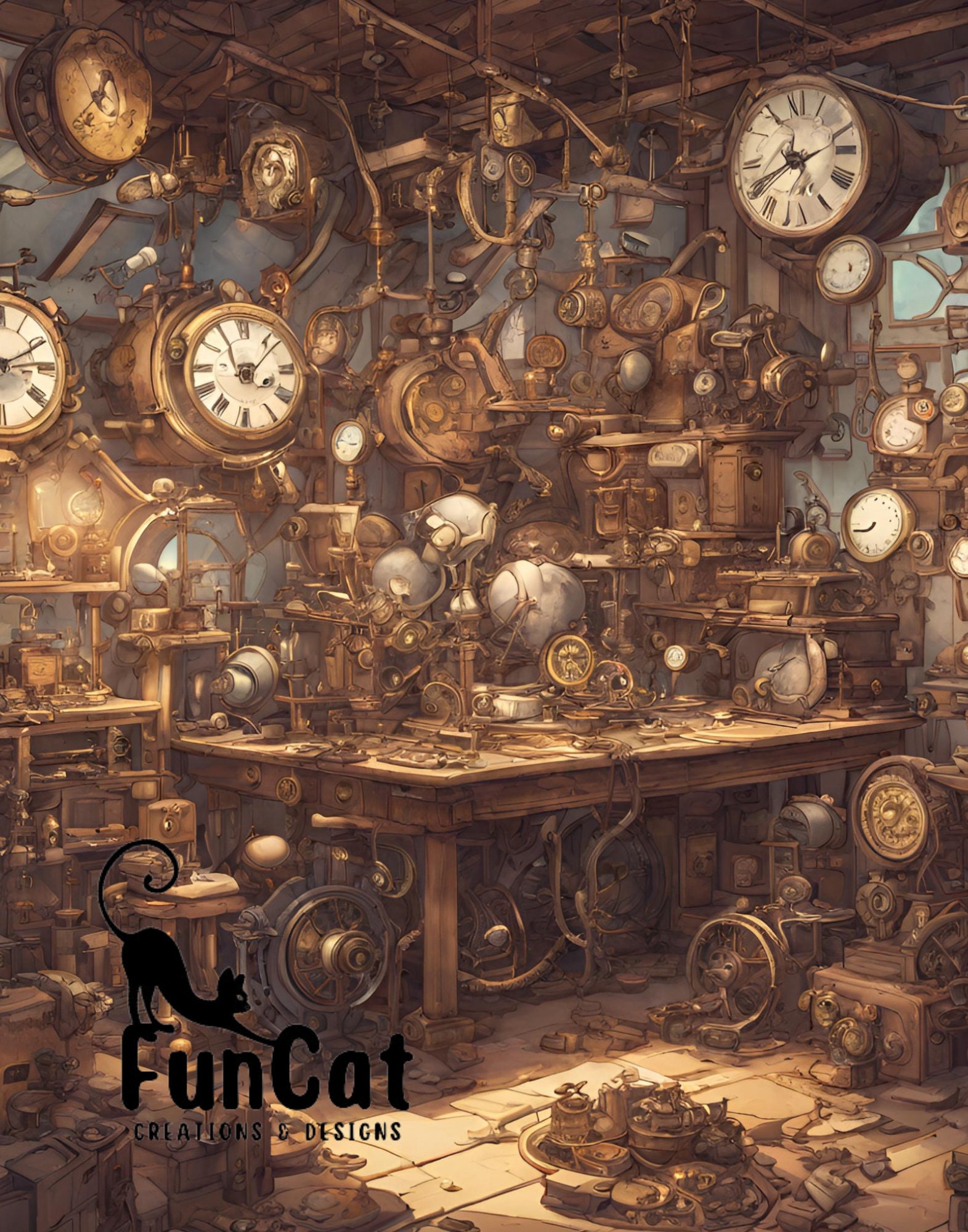 Inventor's Sanctuary Digital Art Download - Etsy