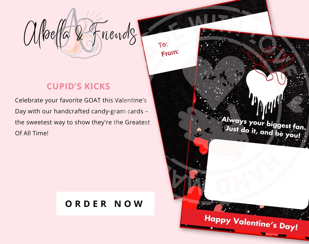 Ver1g.o.a.t. Candy-gram Valentines Day Cards Handcrafted Cupid Goat ...