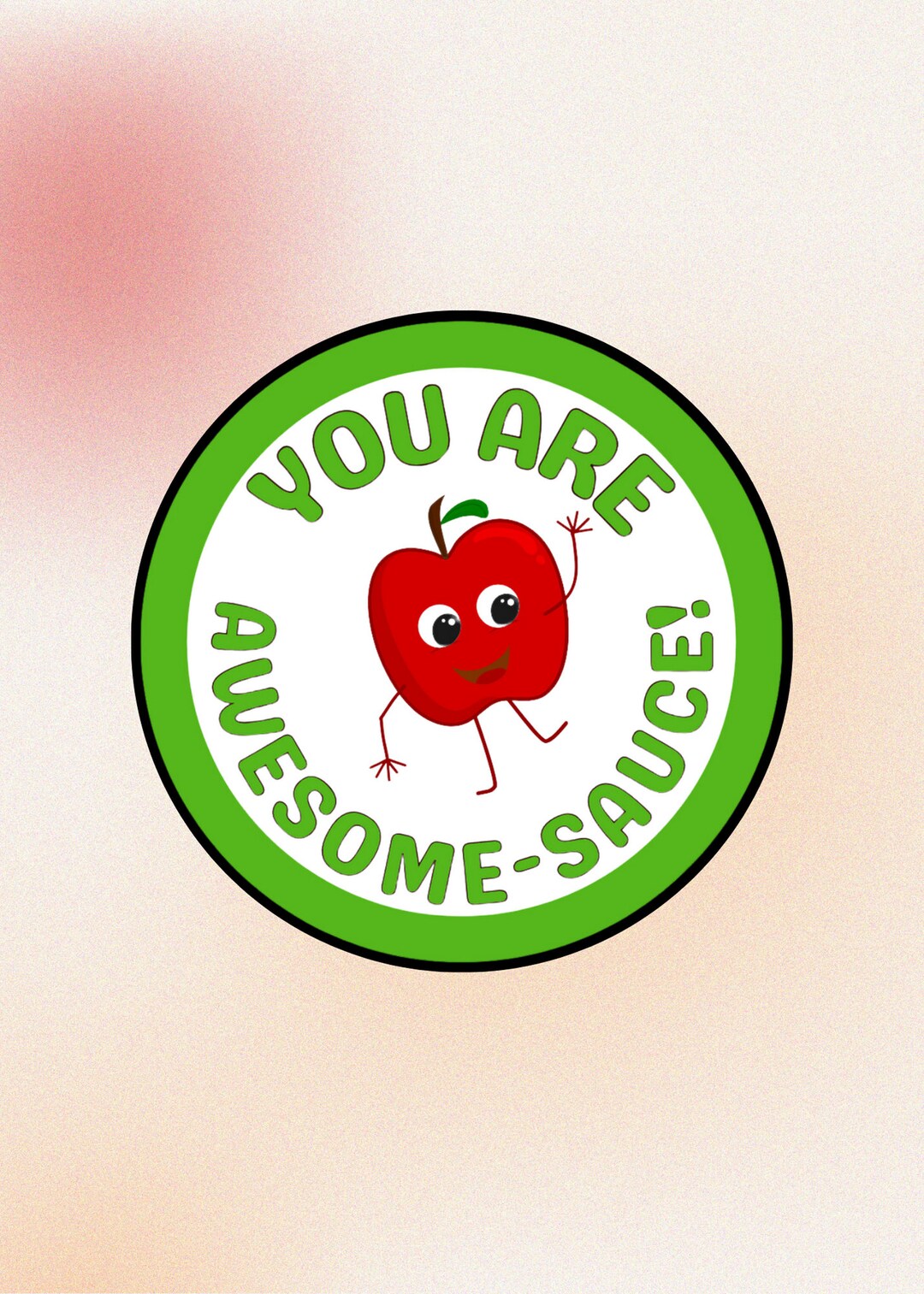 Printable Valentines, Classroom Valentine Stickers, Applesauce ...