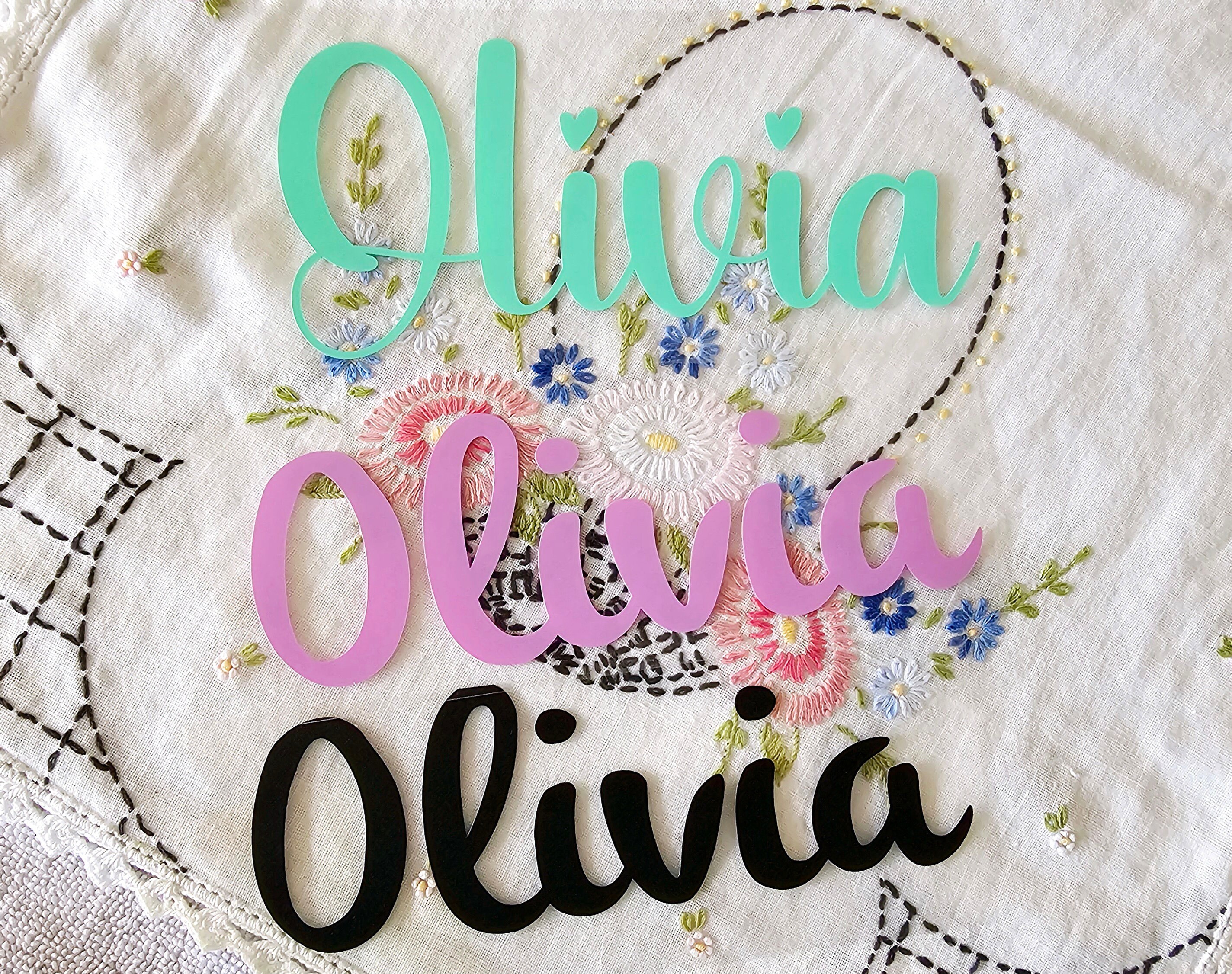 Free Shipping Name Decal Sticker 4.5in, Custom Text Decal for Windows ...