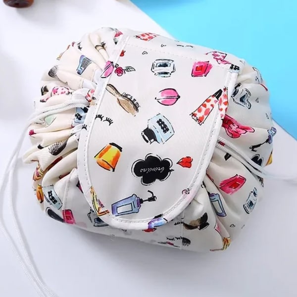 Drawstring Makeup Bag - Etsy