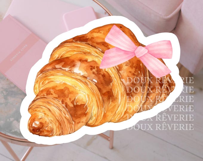 Pink Coquette Sticker Girly Balletcore Decal Sticker Strawberry Gift ...