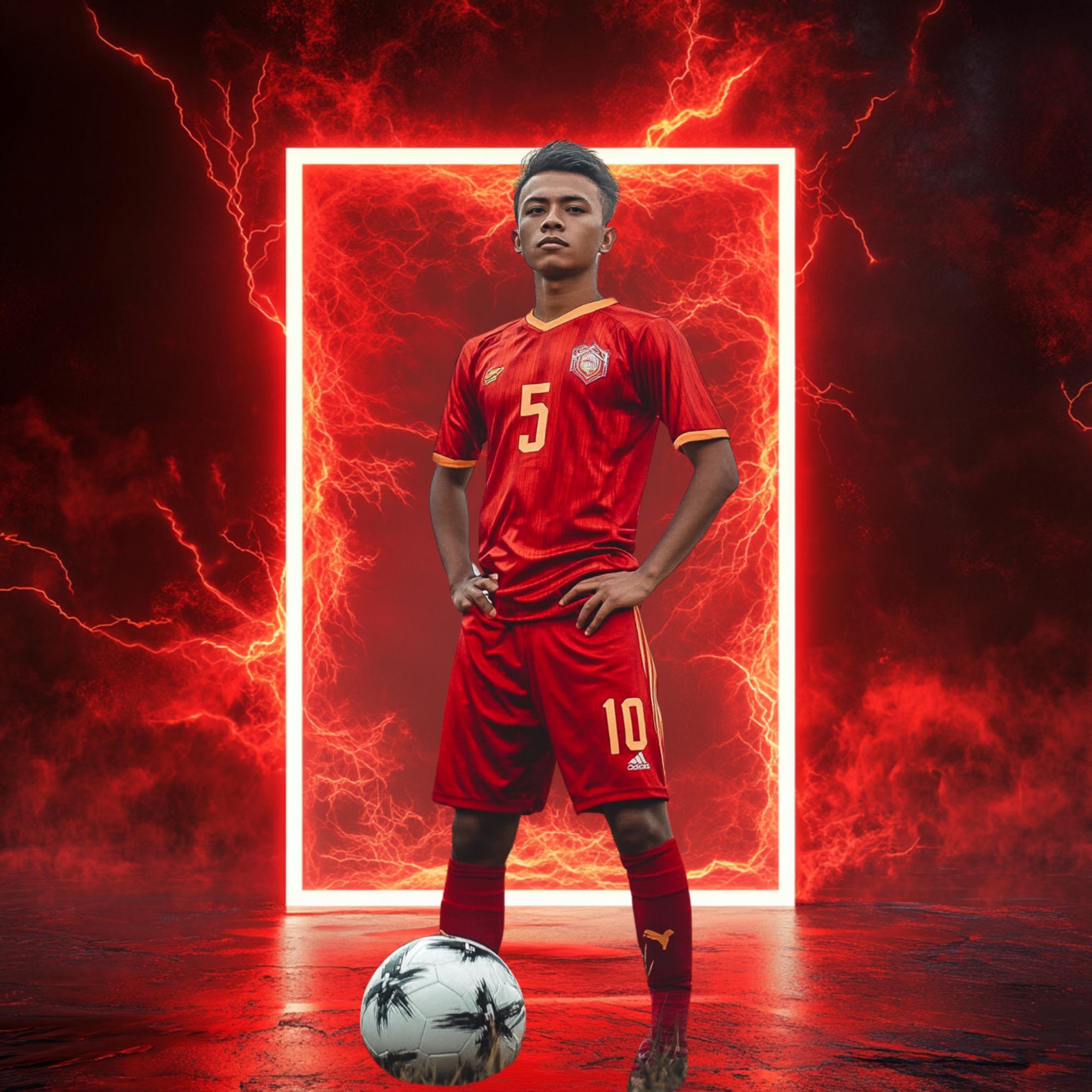 60+ Fire & Lightning Frame Digital Photo Backdrops, for Sports ...