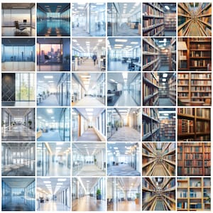 200 Modern Office Digital Backdrops for Professional Headshots and ...