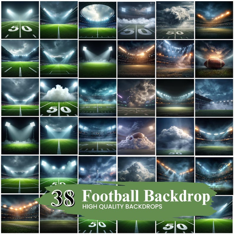 Football Photography Backdrops: Sports Photo Backgrounds, Backgrounds ...