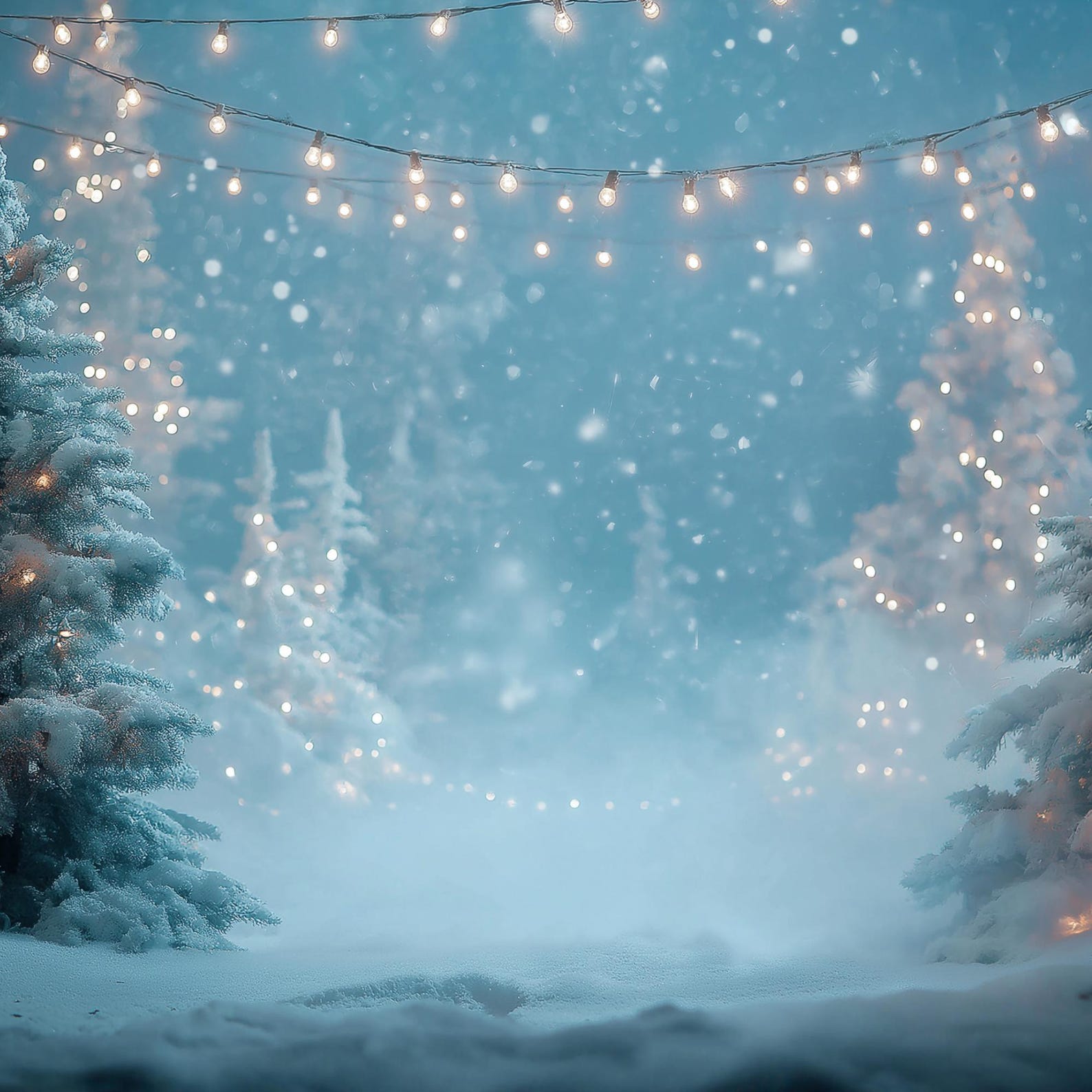 40+ Magic Christmas Winter Backdrop, Festive Holiday Scenes, Studio ...