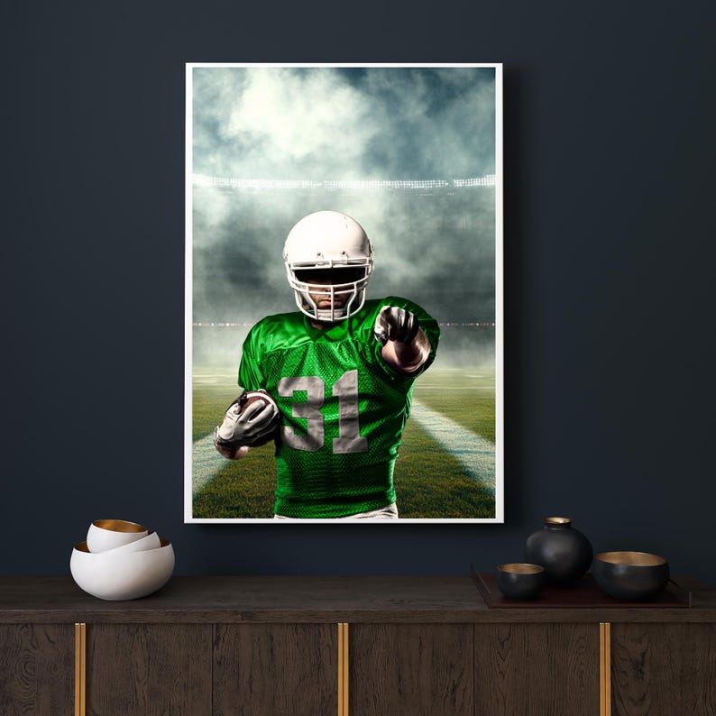 100 Football Professional Backdrop, Lightning Stadium Field Overlays ...