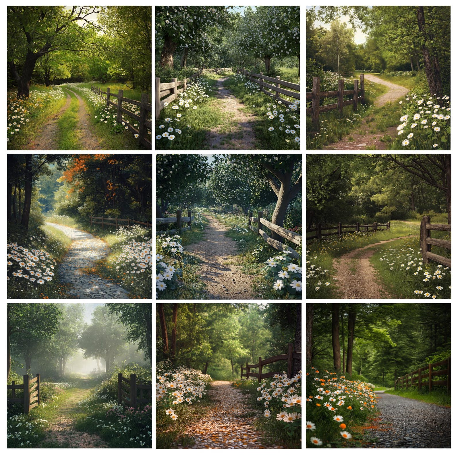 50+ Easter Digital Backdrops, Spring Background, Easter Backdrop ...