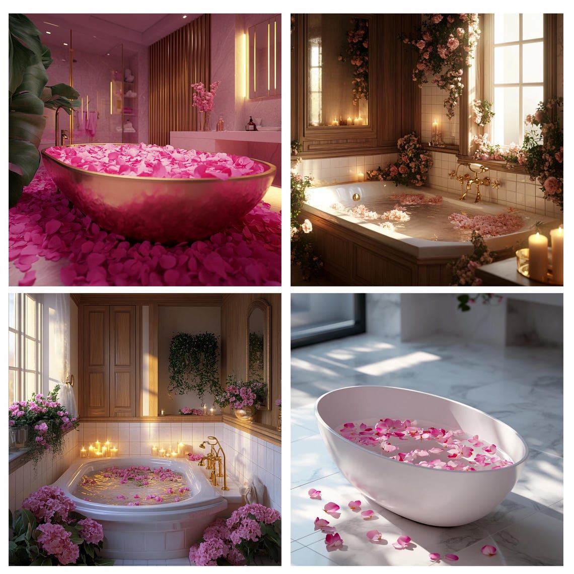 Pink Maternity Tub Digital Backdrop, Elegant Bathtub Maternity Backdrop ...