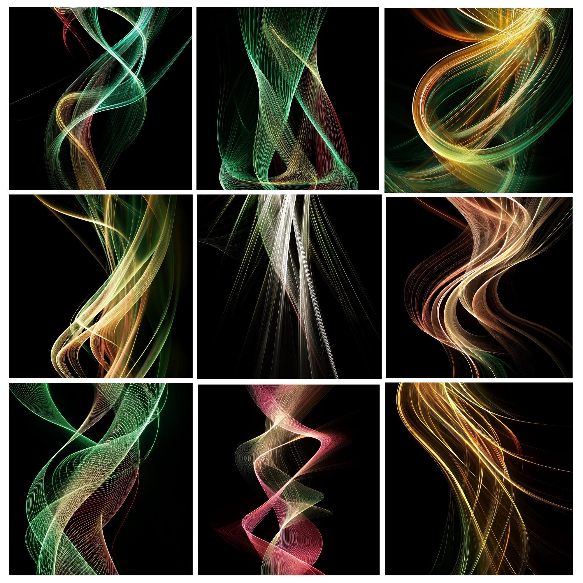 100+ Fluid Light Overlays Backdrops, Maternity Halo Photoshop Overlays ...