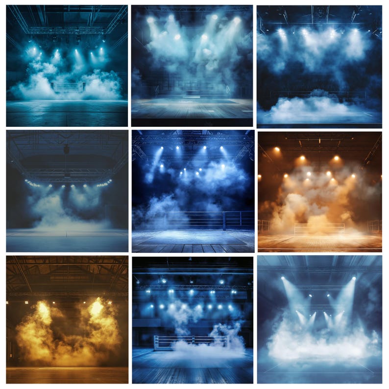 50+ Wrestling Poster Digital Backdrops, Sports Banner Templates ...