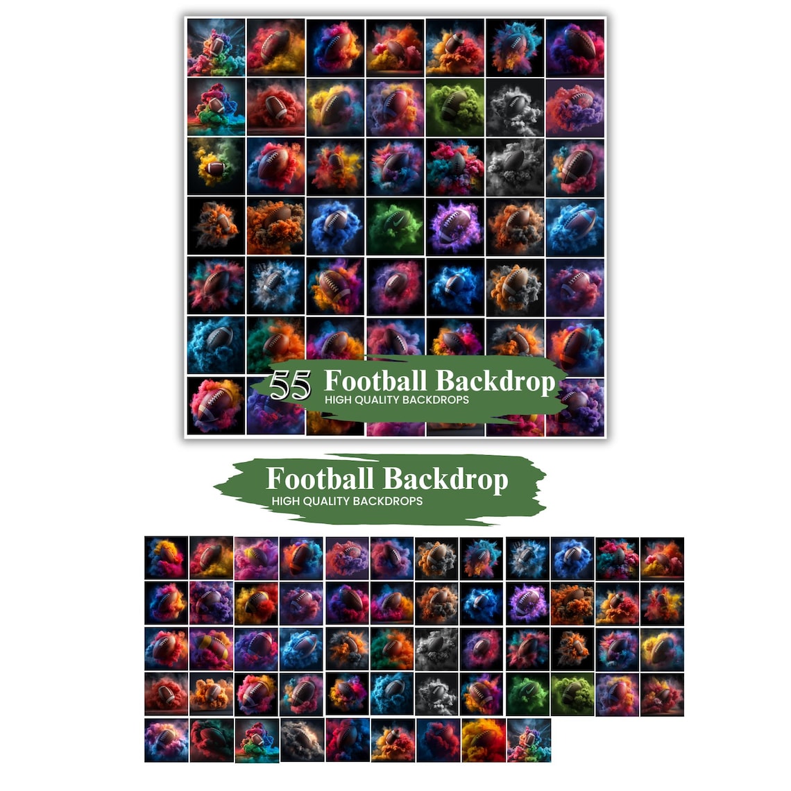 1100+ Sport Digital Backdrops Mega Bundle, Backdrops for Sports Banner ...