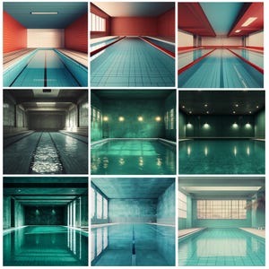 100+ Swimming Pool Digital Backdrop, Themed Images for Sports Photo ...