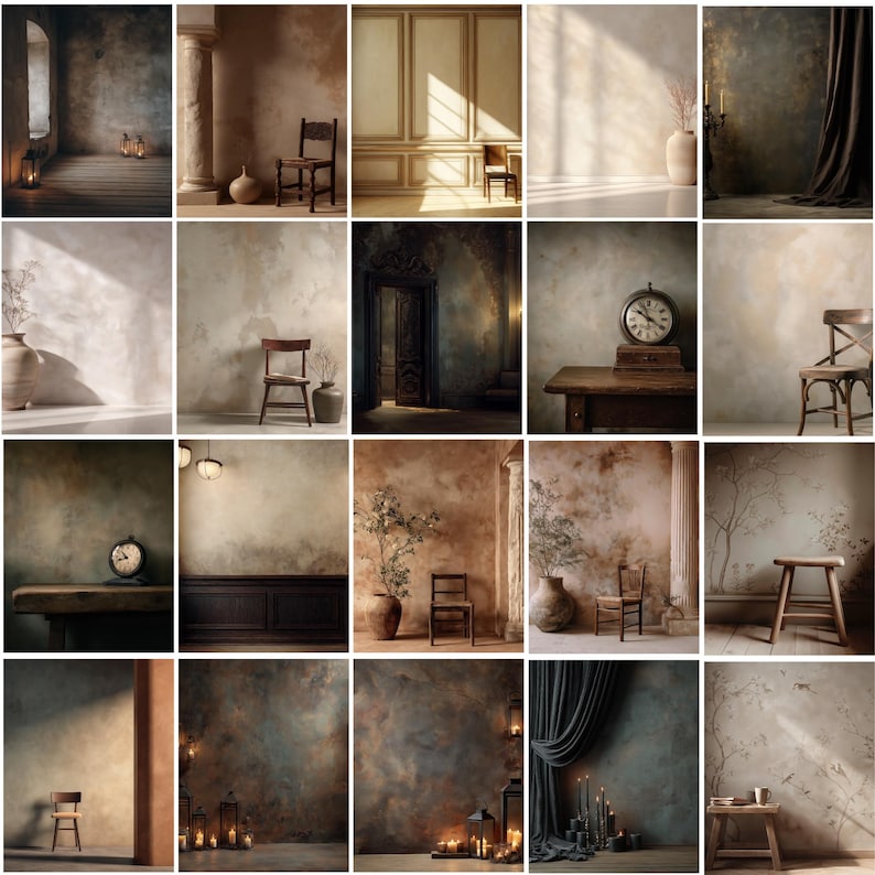 Old Master Studio Beige Backdrops, Fine Arts Texture, Maternity ...
