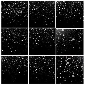 50+ Realistic Snow Digital Overlay, Falling Snow Overlay, Snow Filter ...