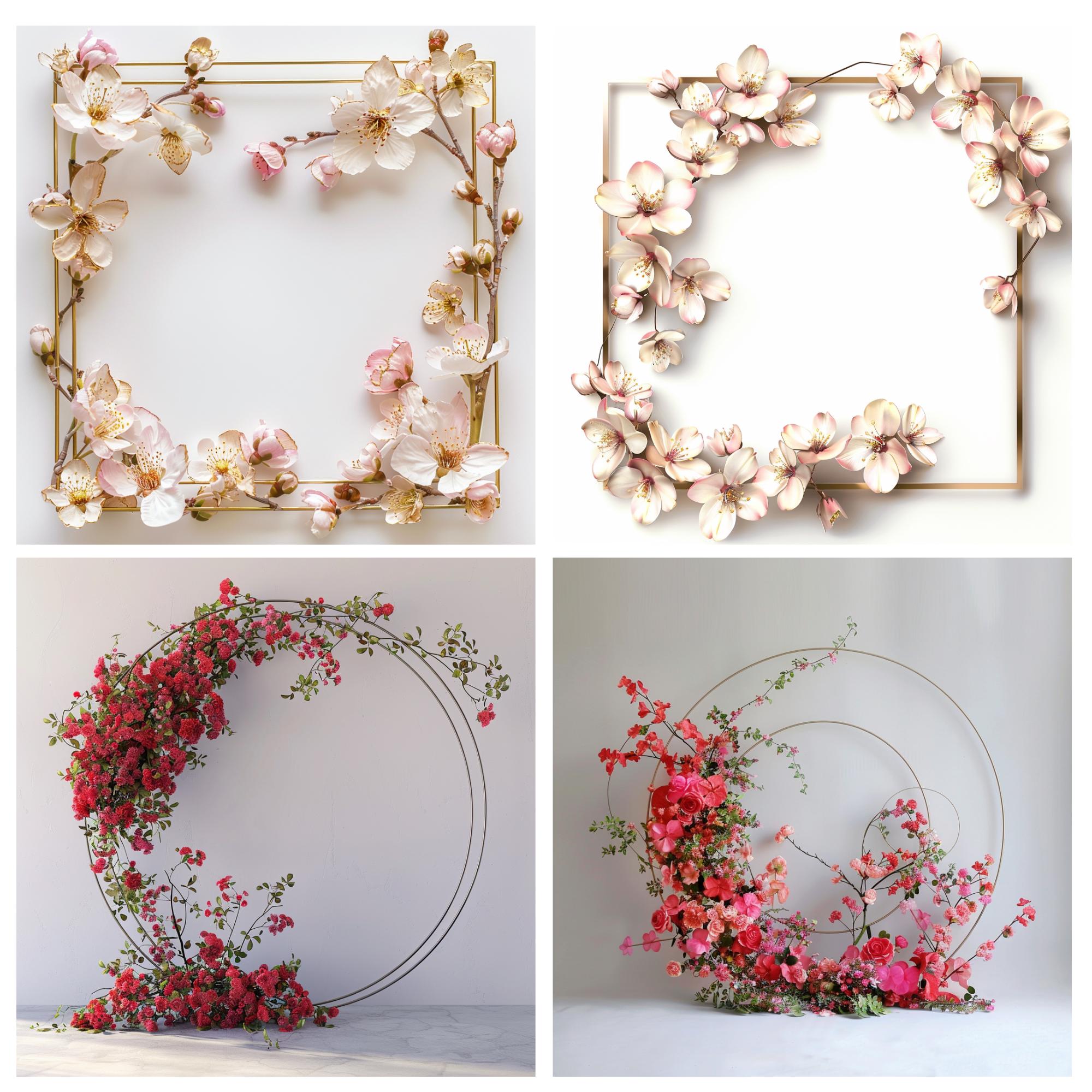 55 Floral Maternity Digital Backdrop, Pink Bundle Family Backdrop ...