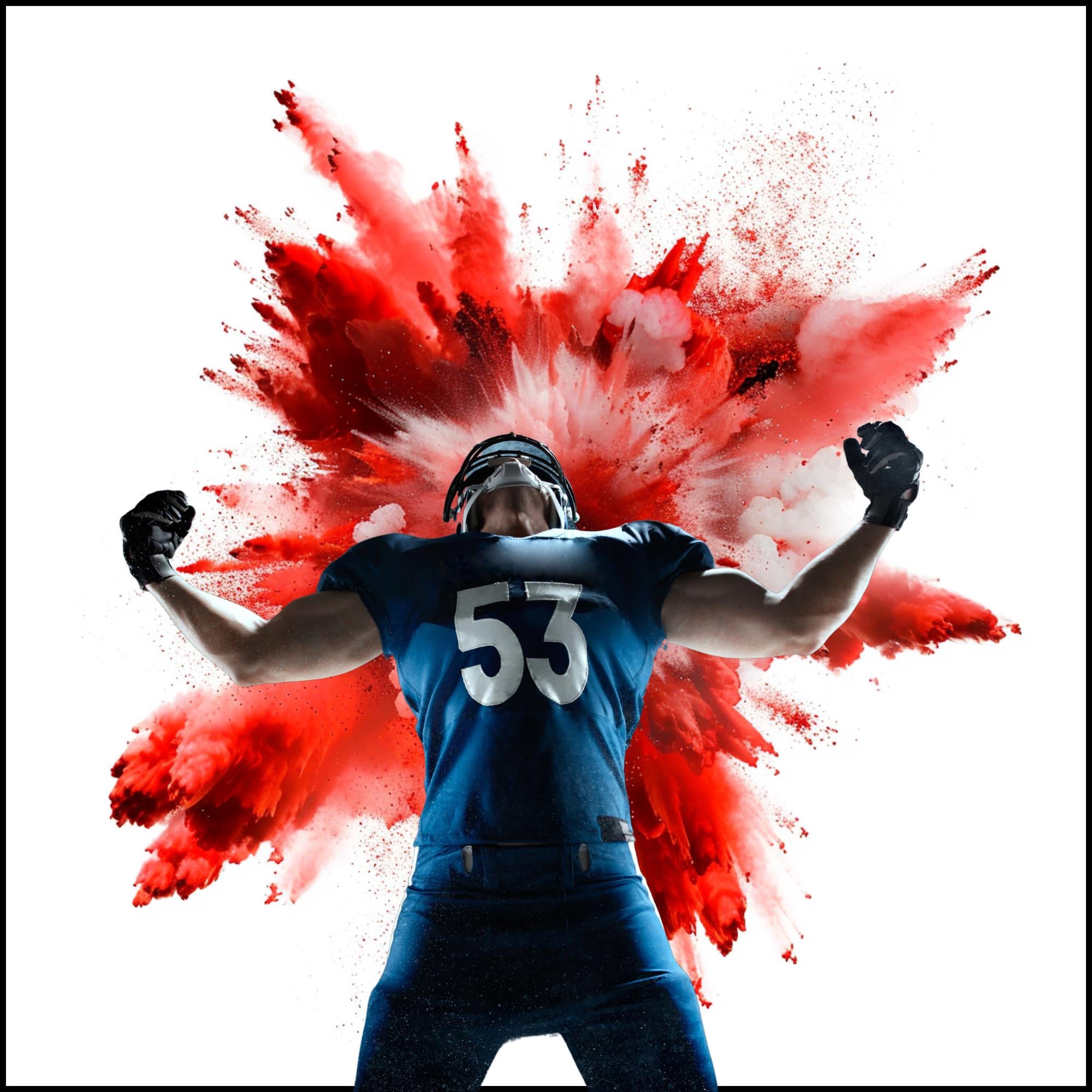 Sports Backgrounds Bundle, Color Explosion Backdrop, Powder Paint ...