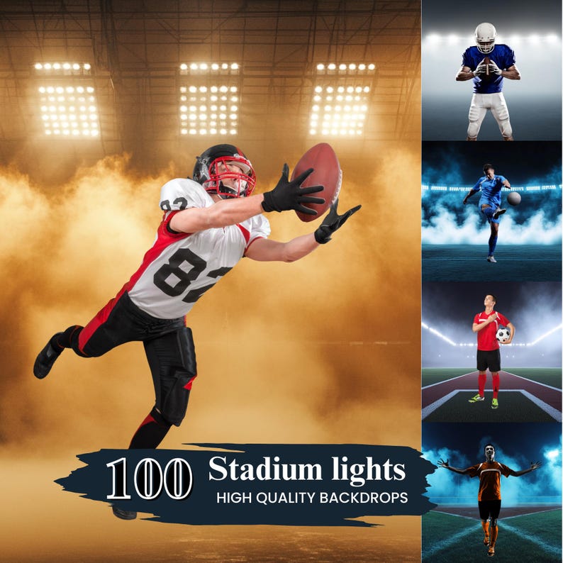 100 Baseball Backdrop Overlays Bundle, Football Backdrops, Baseball ...