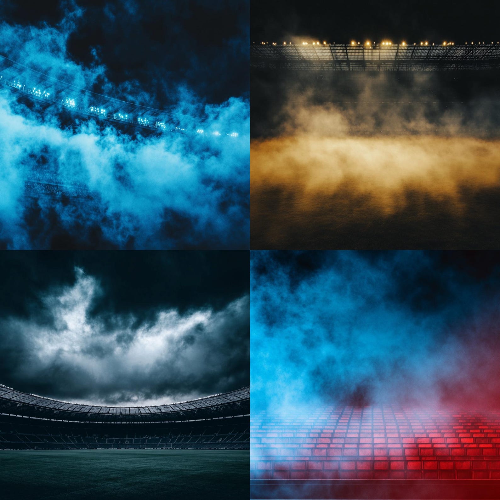 100 Stormy Football Digital Backgrounds, Digital Sports Photography ...