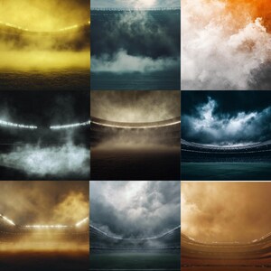 100+ Stormy Football Digital Backgrounds, Digital Sports Photography ...