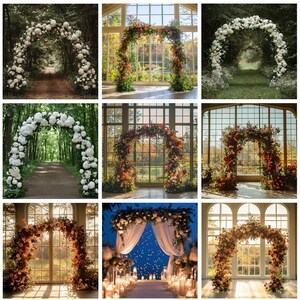 45+ Wedding Backdrop for Photos, Wedding Arch Elegant Studio Backdrop ...