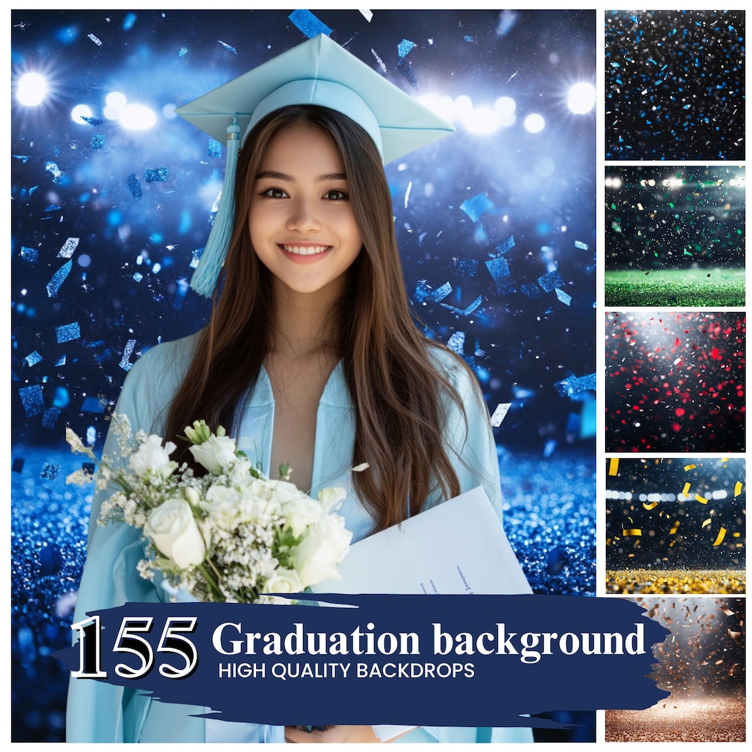 100+ Graduation Digital Backdrops, Senior Photography, Memory Mates ...