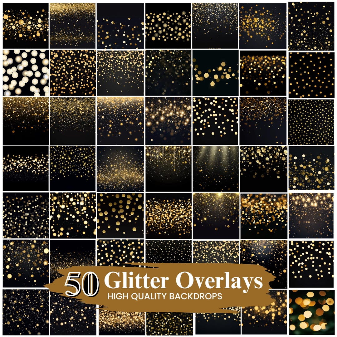 50 fundos brilhantes para Photoshop, fundos com efeito bokeh dourado ...