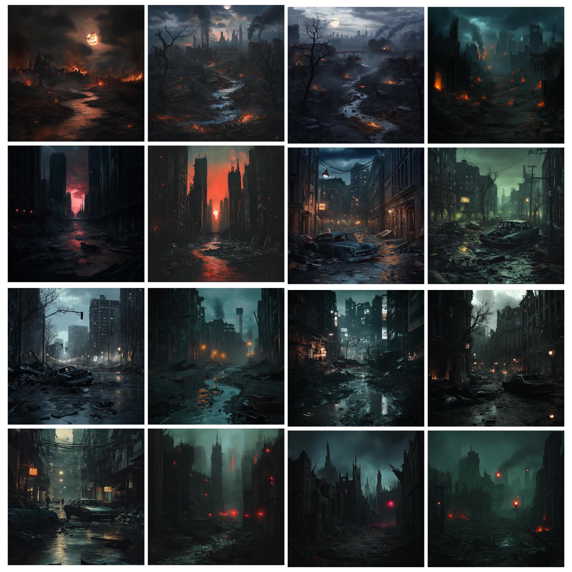 100+ Zombieland Apocalypse Bundle, Adventure Digital Backdrop ...