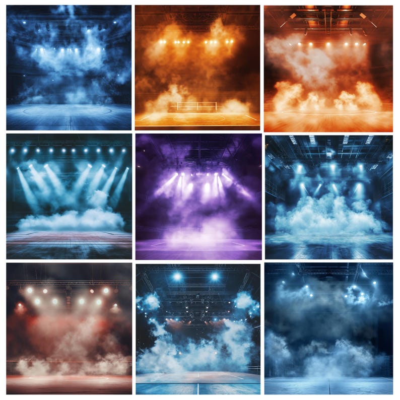 50+ Wrestling Poster Digital Backdrops, Sports Banner Templates ...