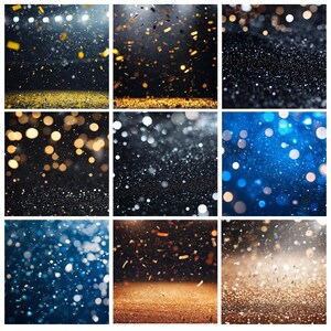 100+ Glitter Confetti Digital Backdrops, for Cheer & Dance Banner ...