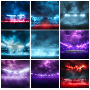 150+ Epic Soccer Digital Backdrops for Sports Photography, School ...