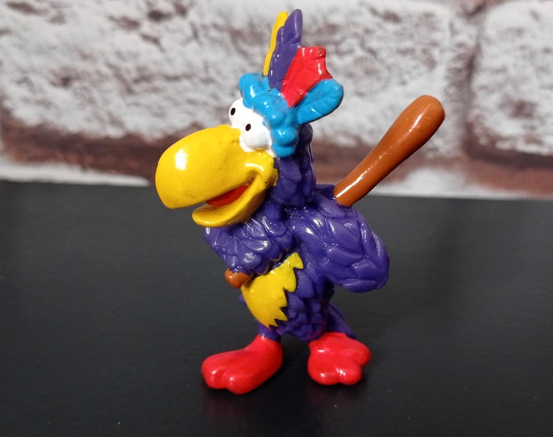 Mr Cadbury's Parrot With Baseball Bat - 3" PVC Figure - 1994 - Etsy