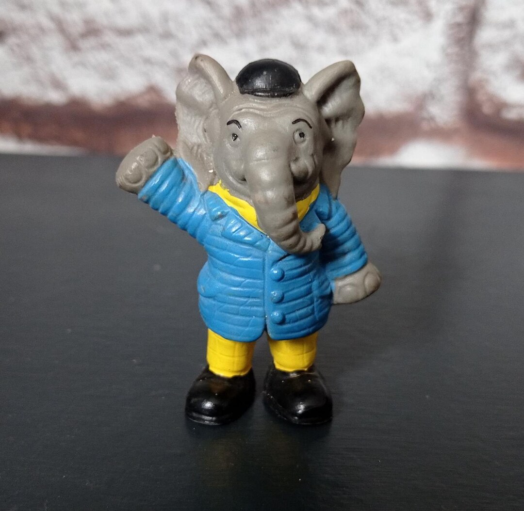 Rupert Bear & Friends - 2.5" PVC Figure - Edward Trunk - Schleich ...