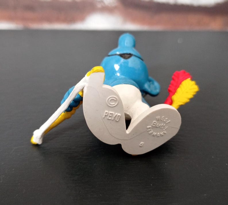 The Smurfs - 2.5" PVC Figure - Archer Smurf 2.0102 - Bully - Etsy