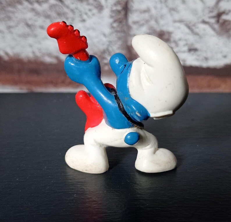 The Smurfs 2.5 PVC Figure Mcdonalds Rock 'N' Roll Smurf - Etsy