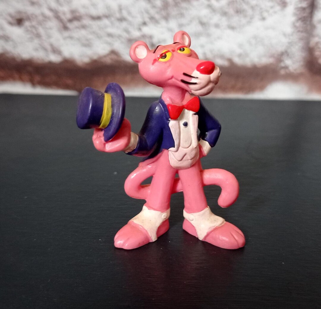2.5" PVC Figure - Pink Panther - Top Hat & Tails Pink - Bully - United ...