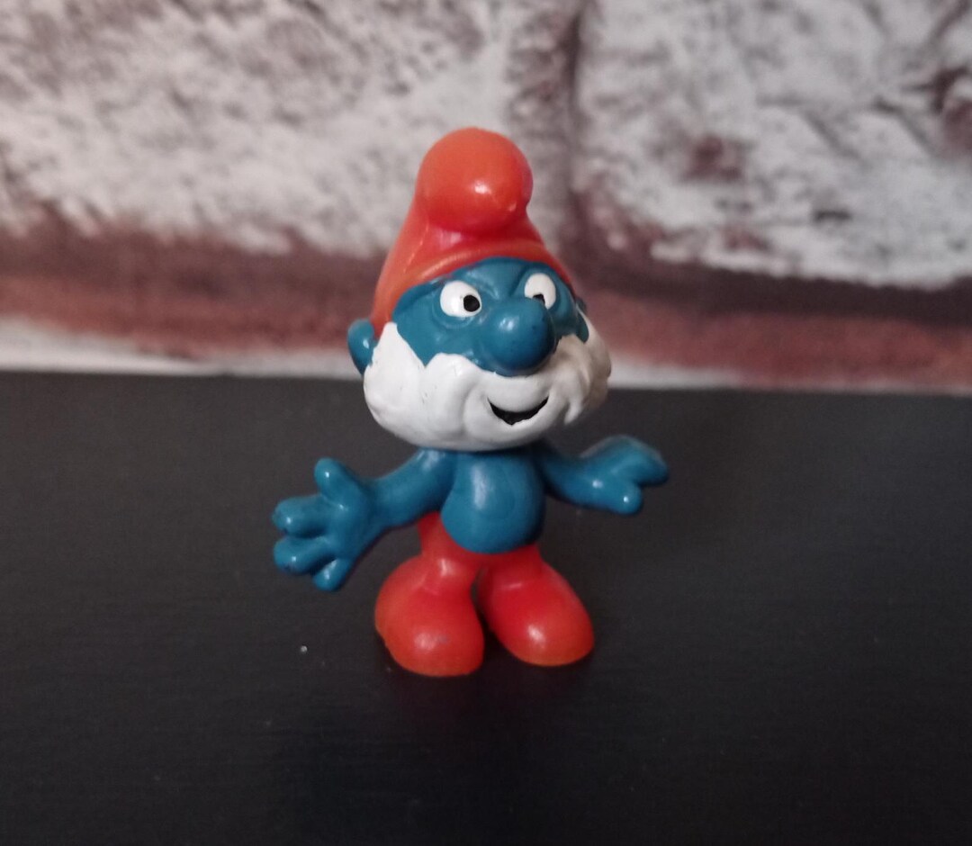 The Smurfs 2 PVC Figure Papa Smurf 2.0001 Variation - Etsy