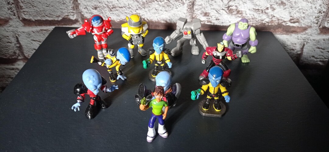Set of 11 Butt Ugly Martians Figures - B.bop - Just Ent - Etsy