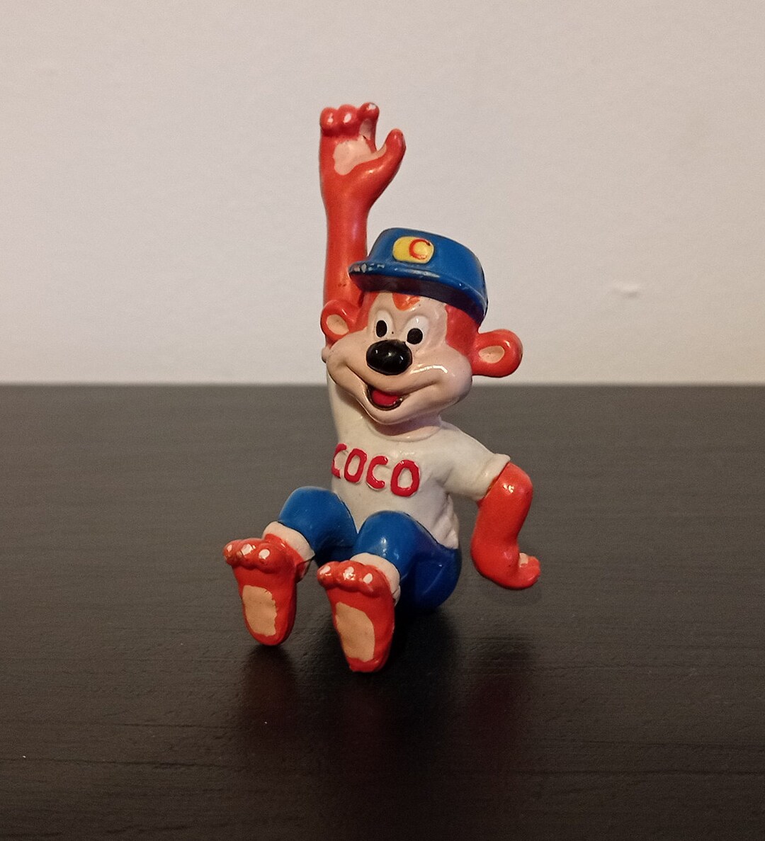 3" PVC Figure - Kelloggs - Coco Monkey - Coco Pops - Etsy