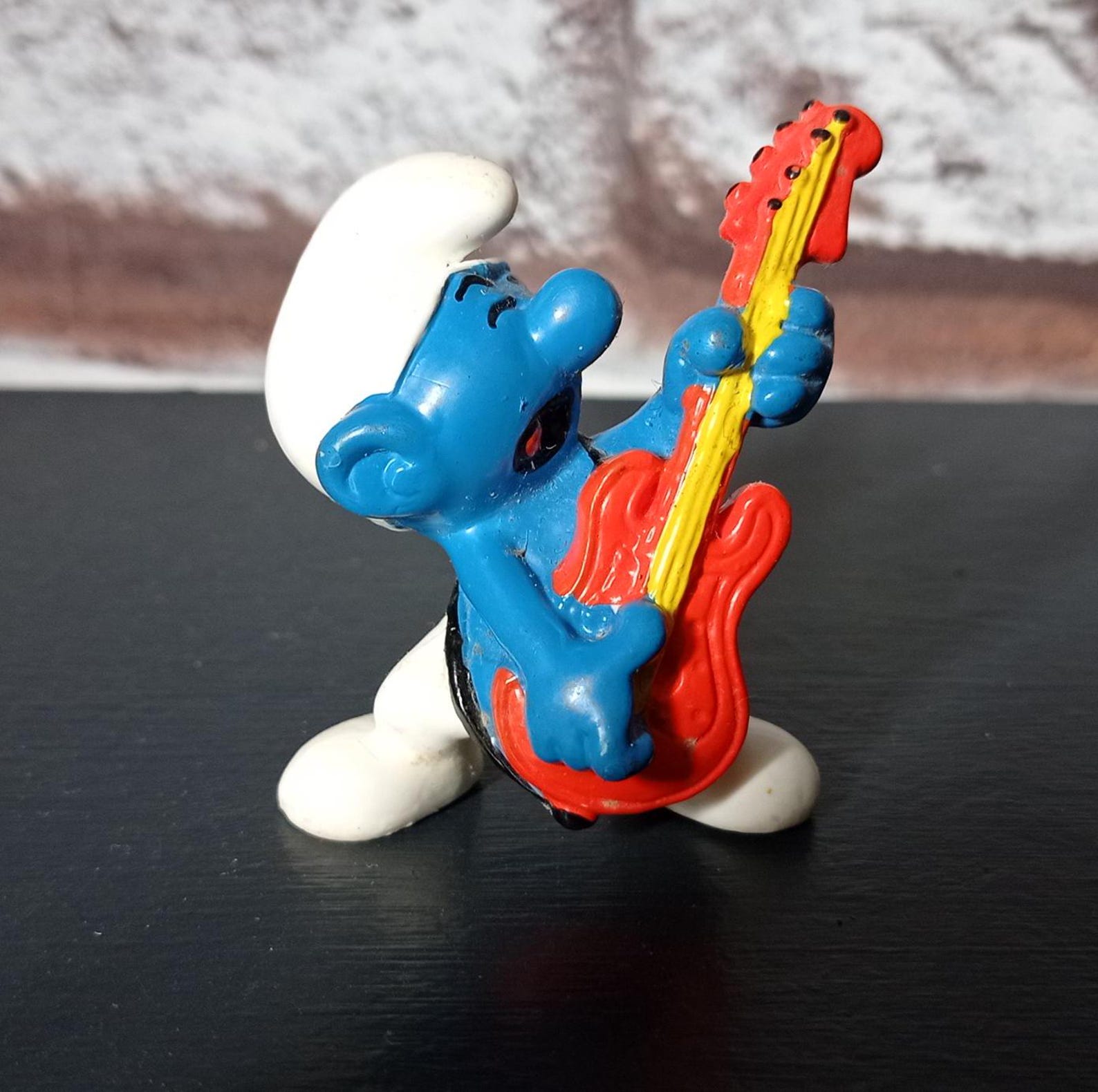 The Smurfs 2.5 PVC Figure Mcdonalds Rock 'N' Roll Smurf - Etsy