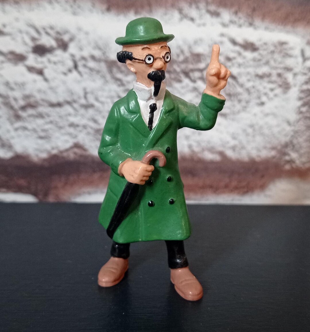Tintin - 3" PVC Figure - Professor Calculus - Bully - Herge - Etsy