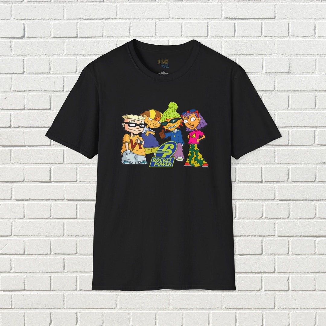 Rocket Power Nickelodeon 90s Tshirt, Unisex Retro Nostalgia Cartoon Tee ...